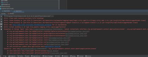 Spring 项目启动错误提示 LoggingApplicationListener huyuchengus 博客园