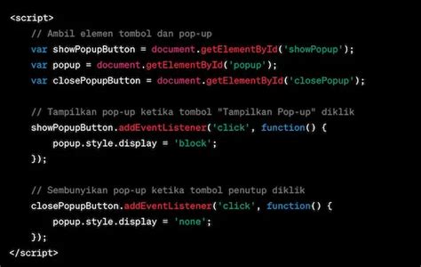 Dibimbing Id Cara Membuat Pop UP Dengan PHP
