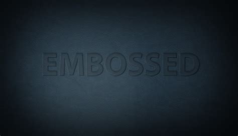 Super Simple Emboss Photoshop Text And Lettering Tutorial