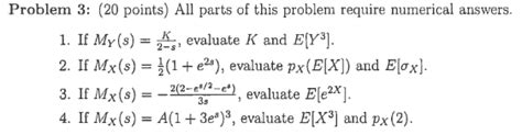 problem 3 20 points all parts of this problem