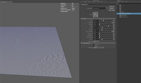 Cant Get Texture Deformer To Work With Simplex Noise Autodesk Community