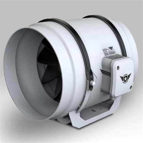 250mm Imperial Ventilation Mixed Flow Inline Fan Herbal House