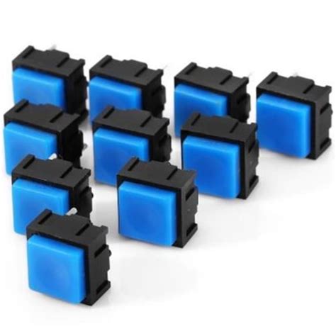 PCS PRACTICAL AC V MA PIN PUSH BUTTON SWITCH SET FOR DIY PROJECT BLUE Shopee Malaysia