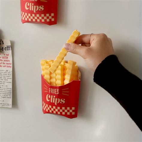 프렌치 프라이 봉지집게 세트 감자튀김 주방집게 클립 감도 깊은 취향 셀렉트샵 29cm