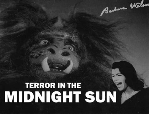 Barbara Wilson Terror In The Midnight Sun 85x11 Autographed Photo