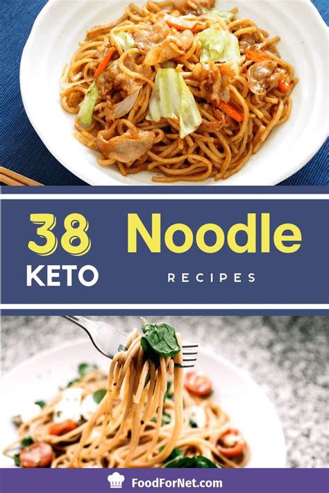 Delicious And Healthy Keto Noodle Recipes
