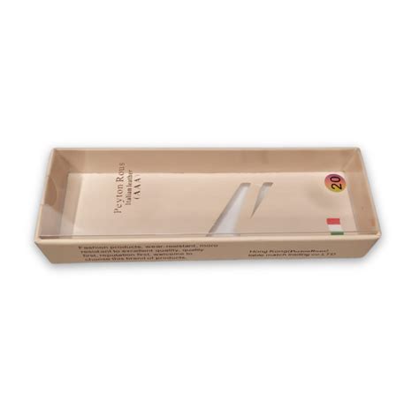 Peyton Rous Plain Dark Brown Leather Strap 22mm