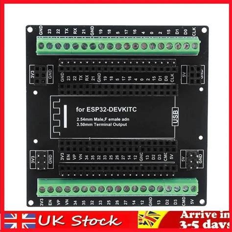 3 Types Outputs Gpio Expansion Useful For Esp32 Devkitc Esp Wroom 32 £8