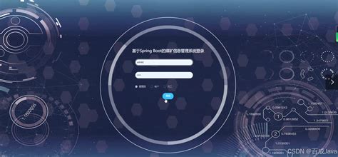 基于spring Boot的煤矿信息管理系统 Csdn博客