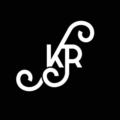 Kr Letter Free Stock Vectors