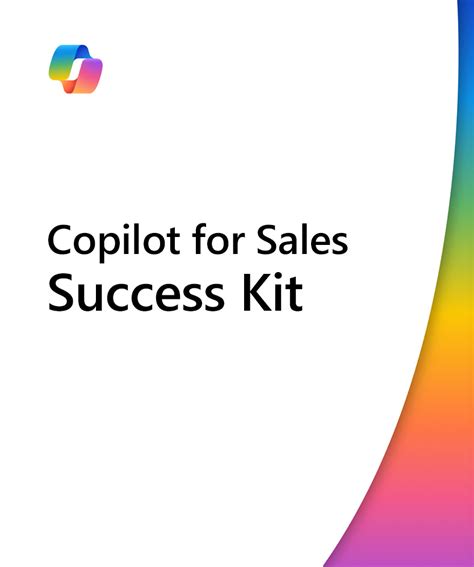 Copilot For Sales Success Kit Microsoft Adoption