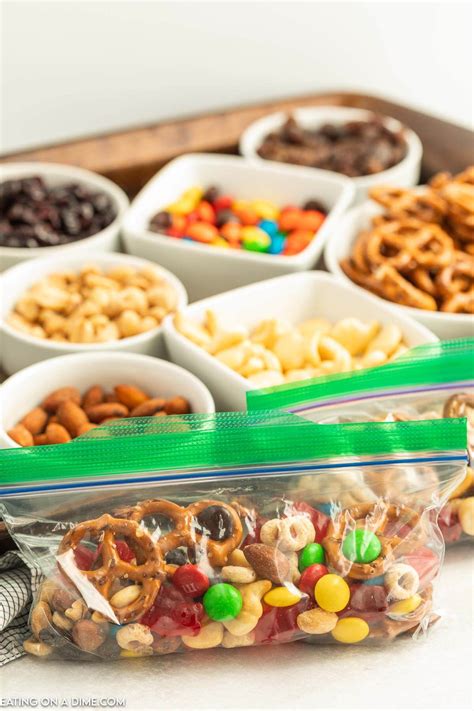 How To Make A Trail Mix Bar Eating On A Dime