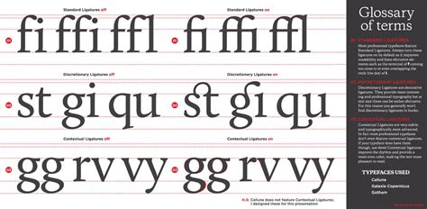 Typography Series 02 Ligatures By Martinsilvertant On Deviantart