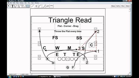 Mesh Pass Play In The Triangle Concept Youtube