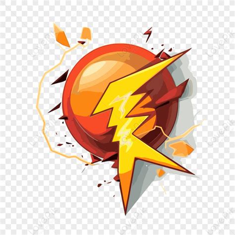 조명 볼트 벡터클립 아트만화상표 Png 일러스트 무료 다운로드 Lovepik