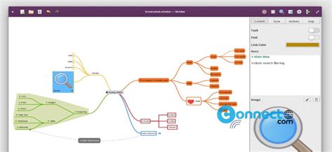 Create Visualize Ideas With Minder Mind Mapping Application