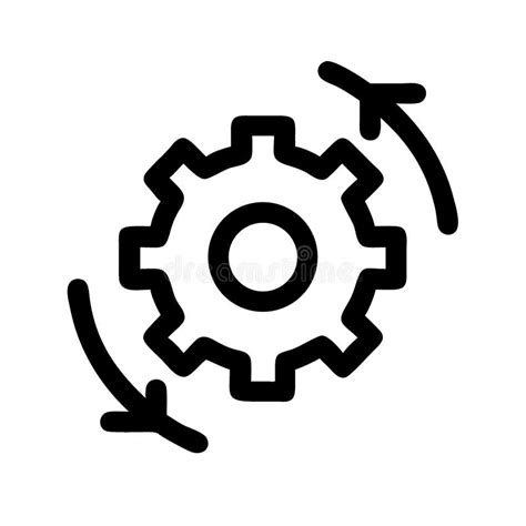 Process Icon Stock Illustration Illustration Of Plan 381150192