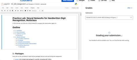 Cant Submit The Graded Assignment Of Week2 Of Mls Course 2 Advanced