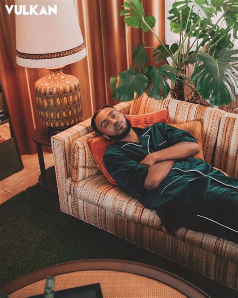 Aminé Vulkan Magazine Vintage Photoshoot Men Photoshoot Mid