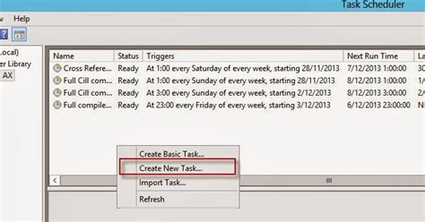 microsoft dynamics ax schedule full cil compile