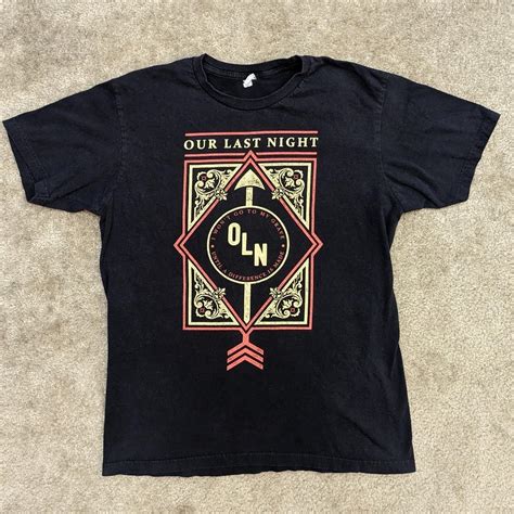 Our Last Night Band Tee Circa 2013 Size No Size Depop