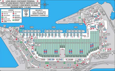 Security Long Beach Container Terminal