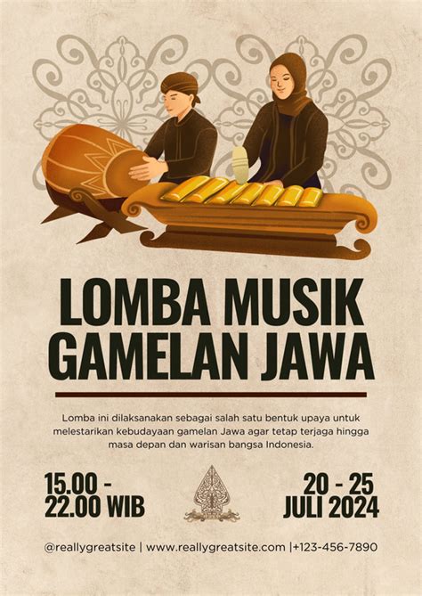 Halaman 5 Contoh Poster Vintage Gratis And Siap Edit Canva
