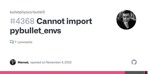 Cannot Import Pybullet Envs Issue Bulletphysics Bullet GitHub