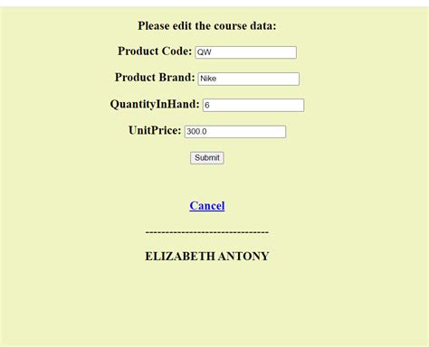 Product Catalog Management Application Shopping Cart Project