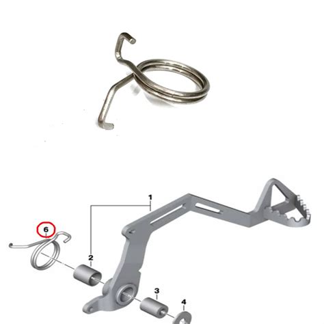 Molla Di Torsione Pedale Freno Posteriore Per Bmw F650gs F700gs F800gs