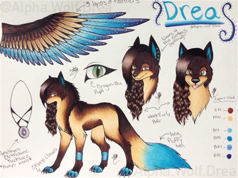 Wolf Oc By Dreas Dragons On Deviantart