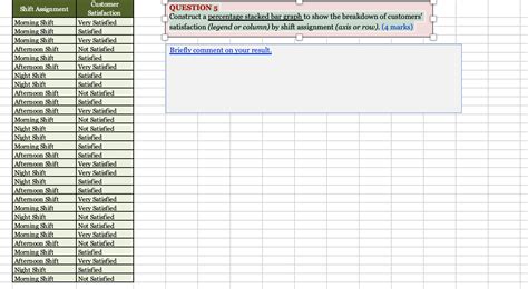 solved question 5 construct a percentage stacked bar graph