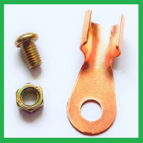 Купить Клемма медная разрезная под провод 50мм²/8мм, цена 6 грн — Prom ...