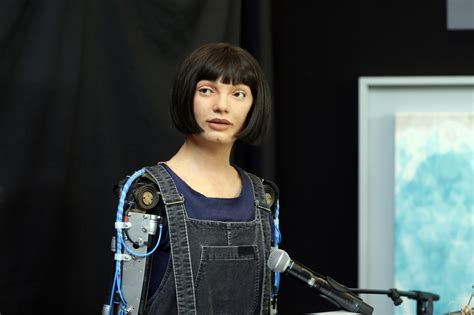 sotheby s will auction first artwork made by humanoid robot using ai