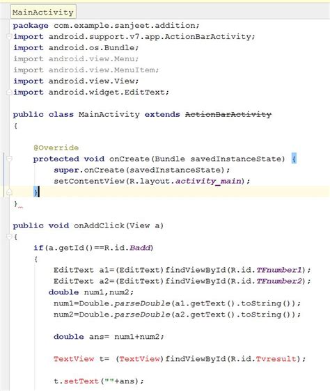 Java What Should I Do With This Error In Code Of Addition Of Two