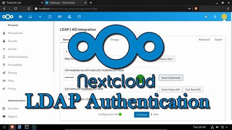 Setting Up Ldap Authentication For Nextcloud