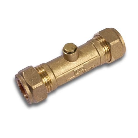 Vcd Double Check Valve Dzr Brass 15mm Ref 10015002