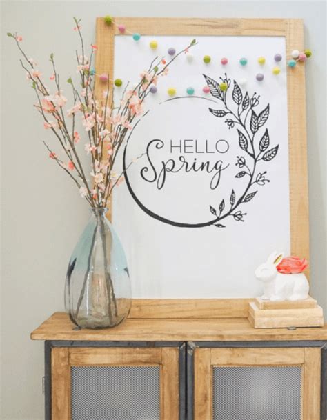 Spring Decor Printables