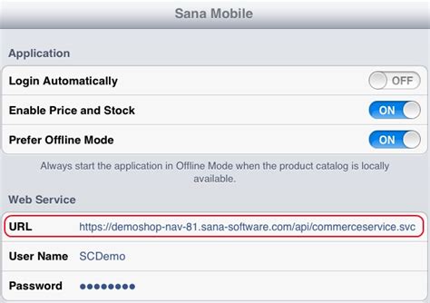 how to setup and configure web service