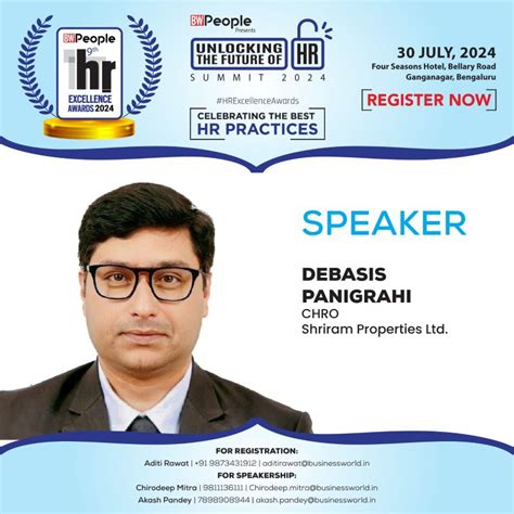 Debasis Panigrahi On Linkedin Bwbusinessworld Hrtech Hranalytics Futureofhr