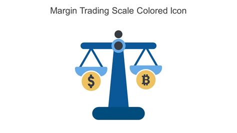 Margin Trading Scale Colored Icon In Powerpoint Pptx Png And Editable Eps Format PPT Presentation