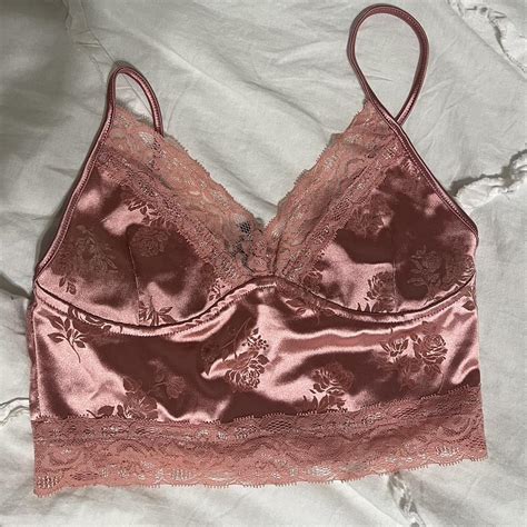 Cute Pink Crop Top Great Condition Barely Worn Depop