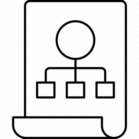 Document Graph Hierarchy Network Icon Download On Iconfinder