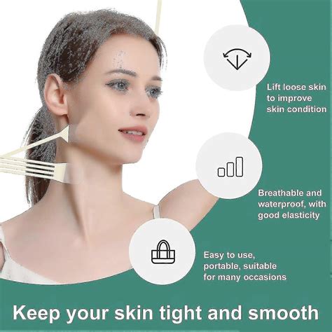 Face Neck Lifting Tape Instant Fack Neck Lifting Stickers Adhesive Neck Face Lift Patch Tools