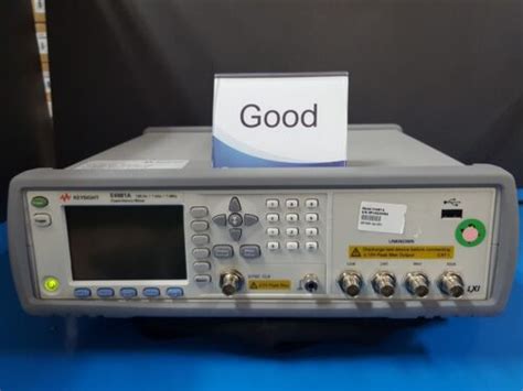 Keysight E4981a 120hz 1khz 1mhz Capacitance Meter With Option 001 6056 Ebay