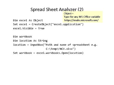 VBA Programming Extra Material Integrating VBA Word Programs