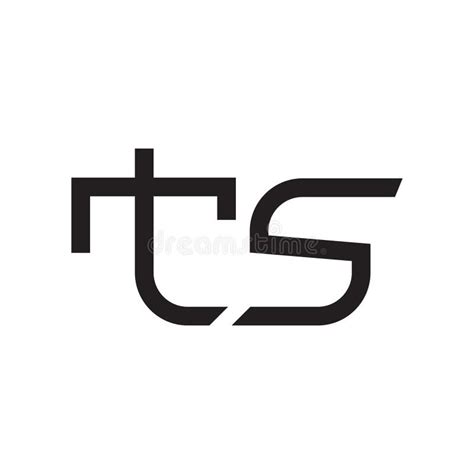 Ts Initial Letter Vector Logo Icon Stock Vector Illustration Of Name