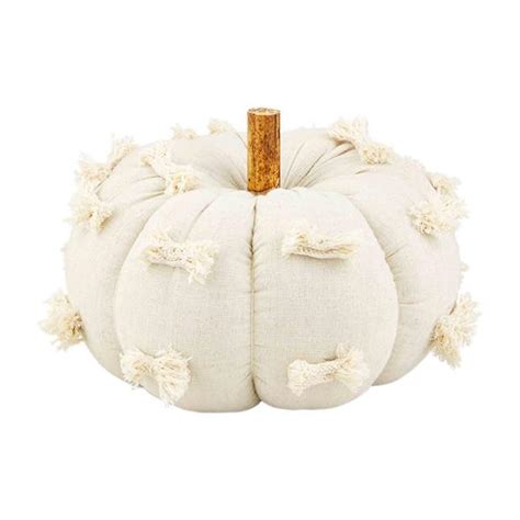Small Dot Pumpkin Sitter Mud Pie