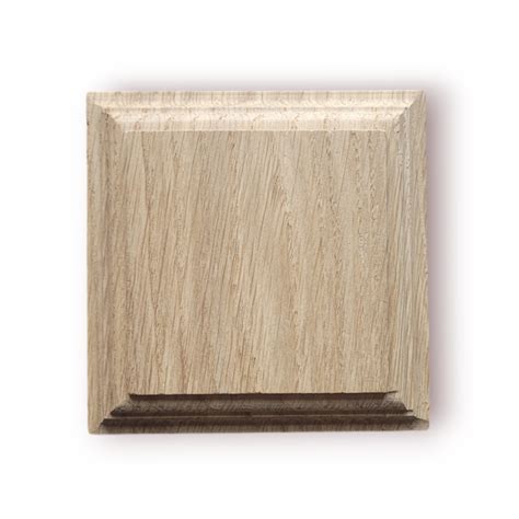Square Oak Mounting Block Period Features