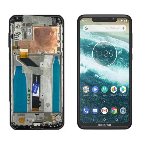 Frontal Moto One Preto Com Aro Wefix Jf Distribuidora